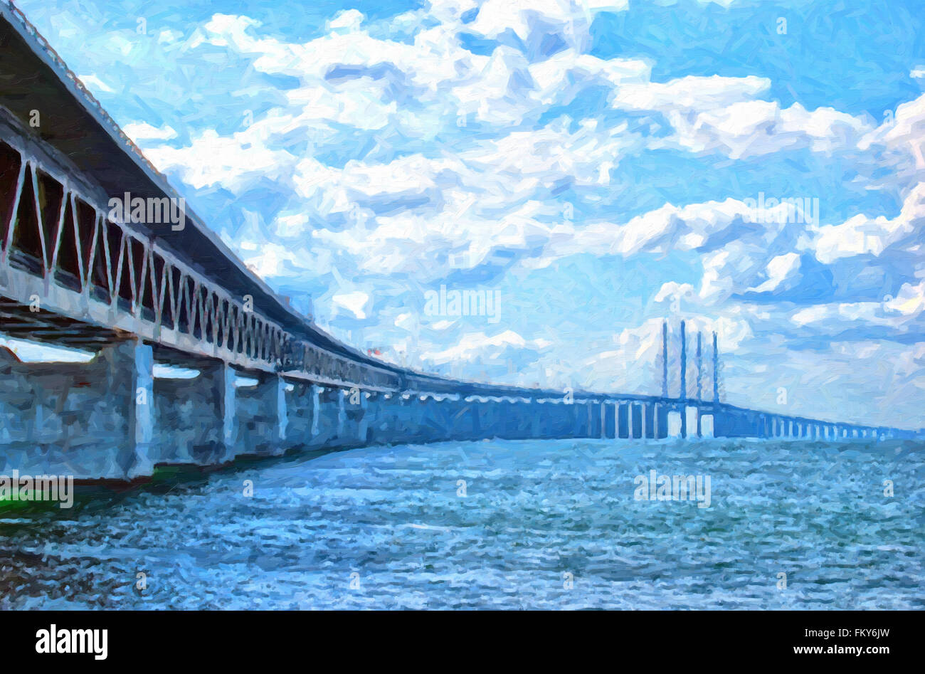 Denmark rail art hi-res stock photography and images - Alamy