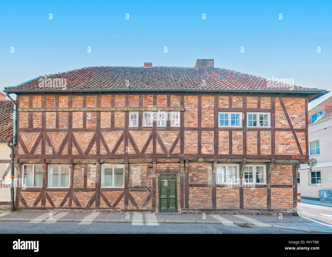 Swedish brick house hi-res stock photography and images - Alamy