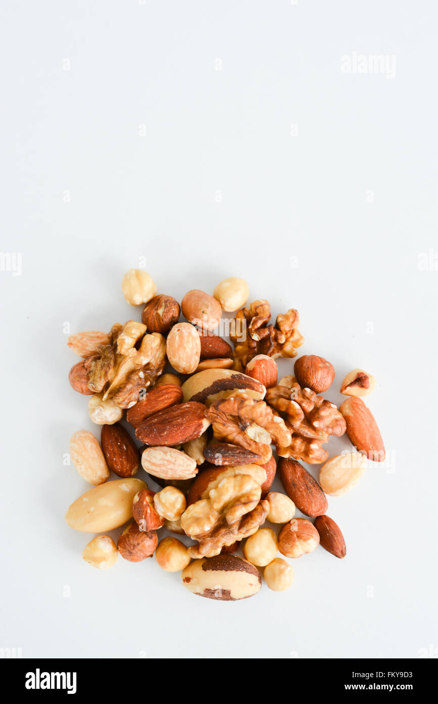 Pecans macadamia brazil nuts hi-res stock photography and images - Alamy