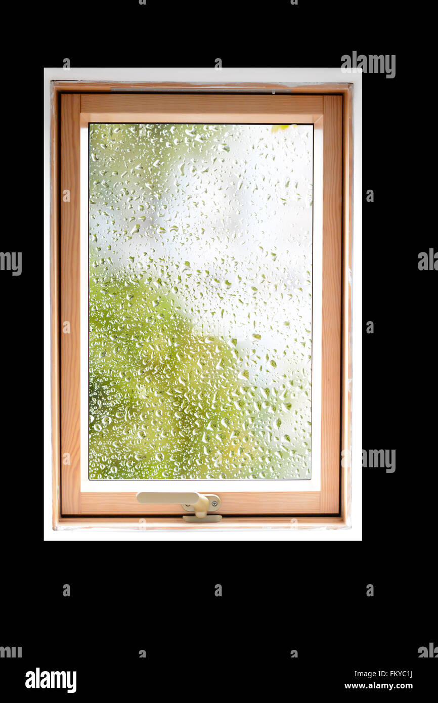 Looking out the window frame Stock Photo - Alamy