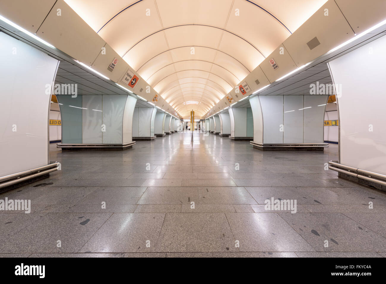 Inside the reflection of the subway hi-res stock photography and images ...