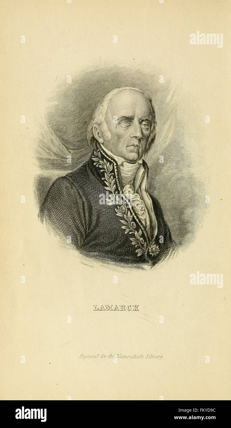 Jean baptiste lamarck theory hi-res stock photography and images - Alamy