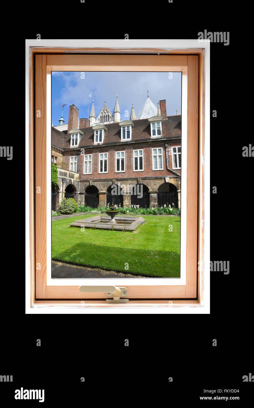 Property with window hi-res stock photography and images - Alamy
