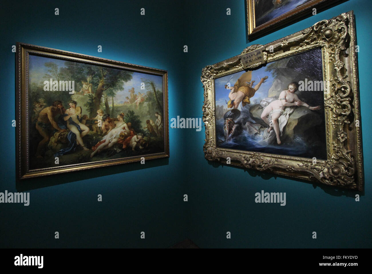 Turin, Italy. 10th Mar, 2016. Inaugurarion of the exhibition "From ...