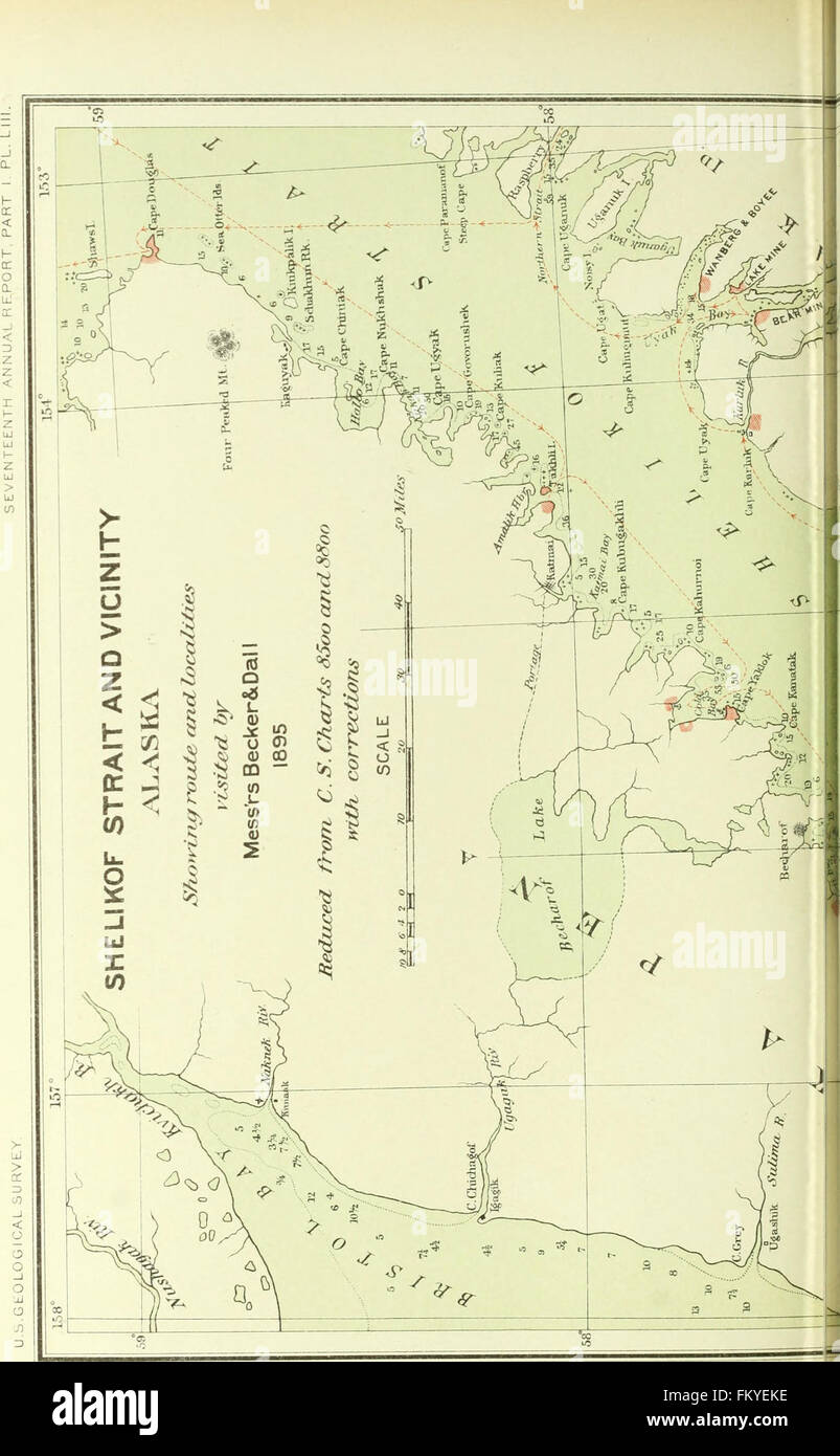 This 1895 report provides an overview of the geological activities and ...
