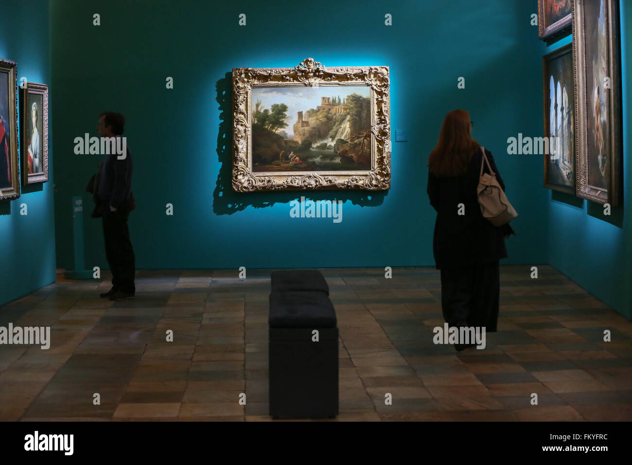 Turin, Italy. 10th Mar, 2016. Inaugurarion of the exhibition "From ...