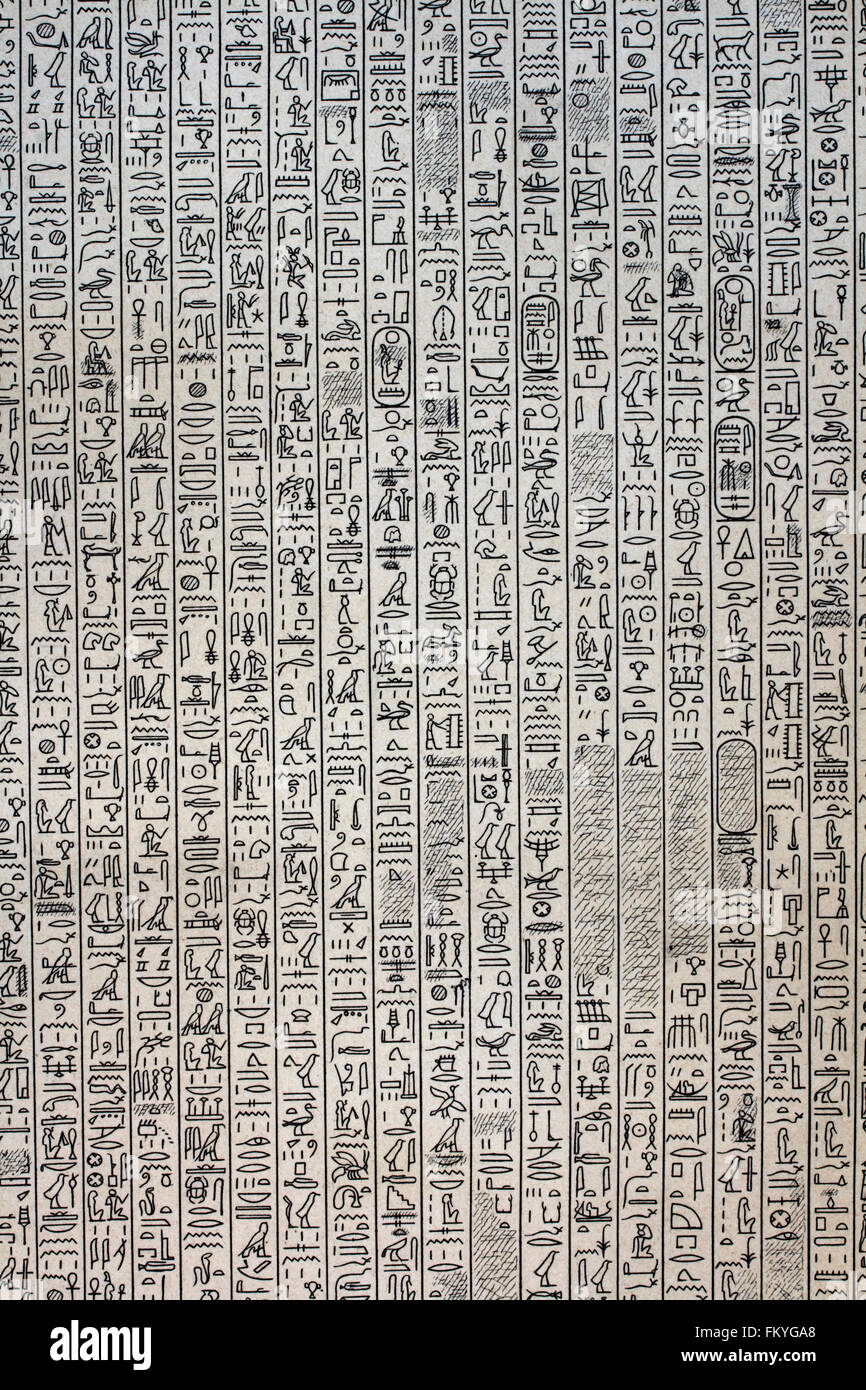 Hieroglyphic writing hieroglyphs hieroglyphics hi-res stock photography ...