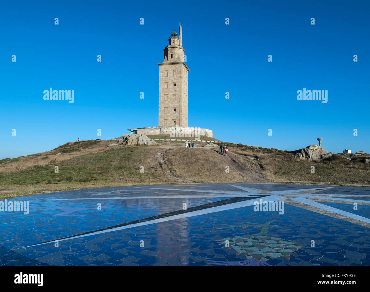 Tower of Hercules, ancient Roman lighthouse, 110 CE, UNESCO World ...