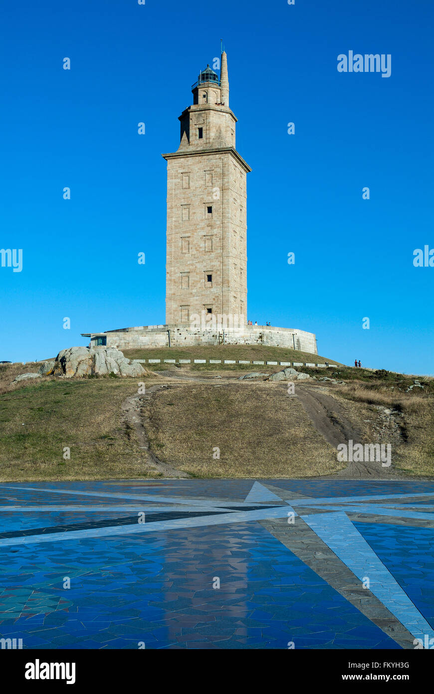 Tower of Hercules, ancient Roman lighthouse, 110 CE, UNESCO World ...