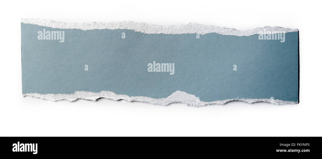 Piece of torn paper on plain background Stock Photo - Alamy
