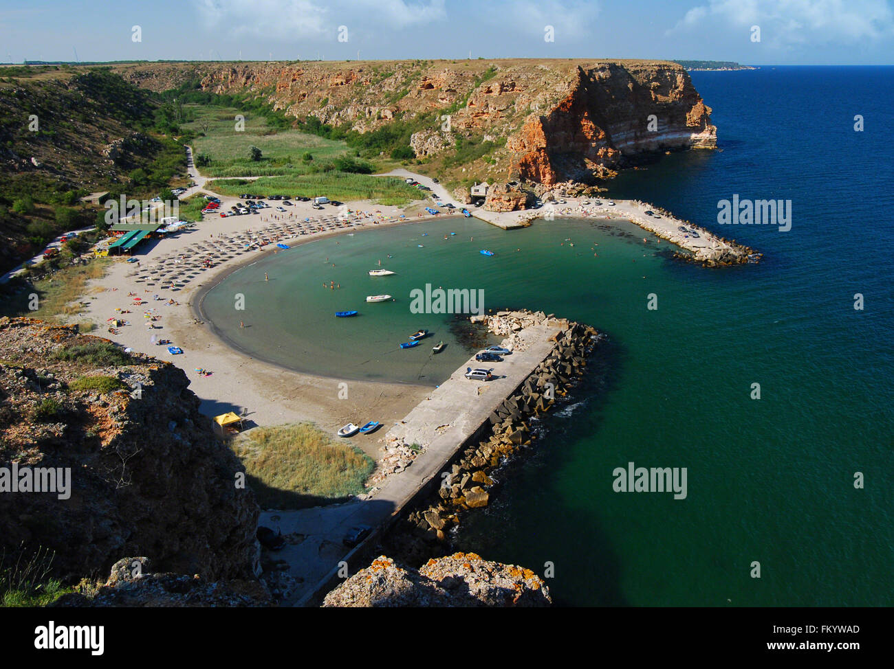 Bolata beach, Black sea, Bulgaria Stock Photo - Alamy