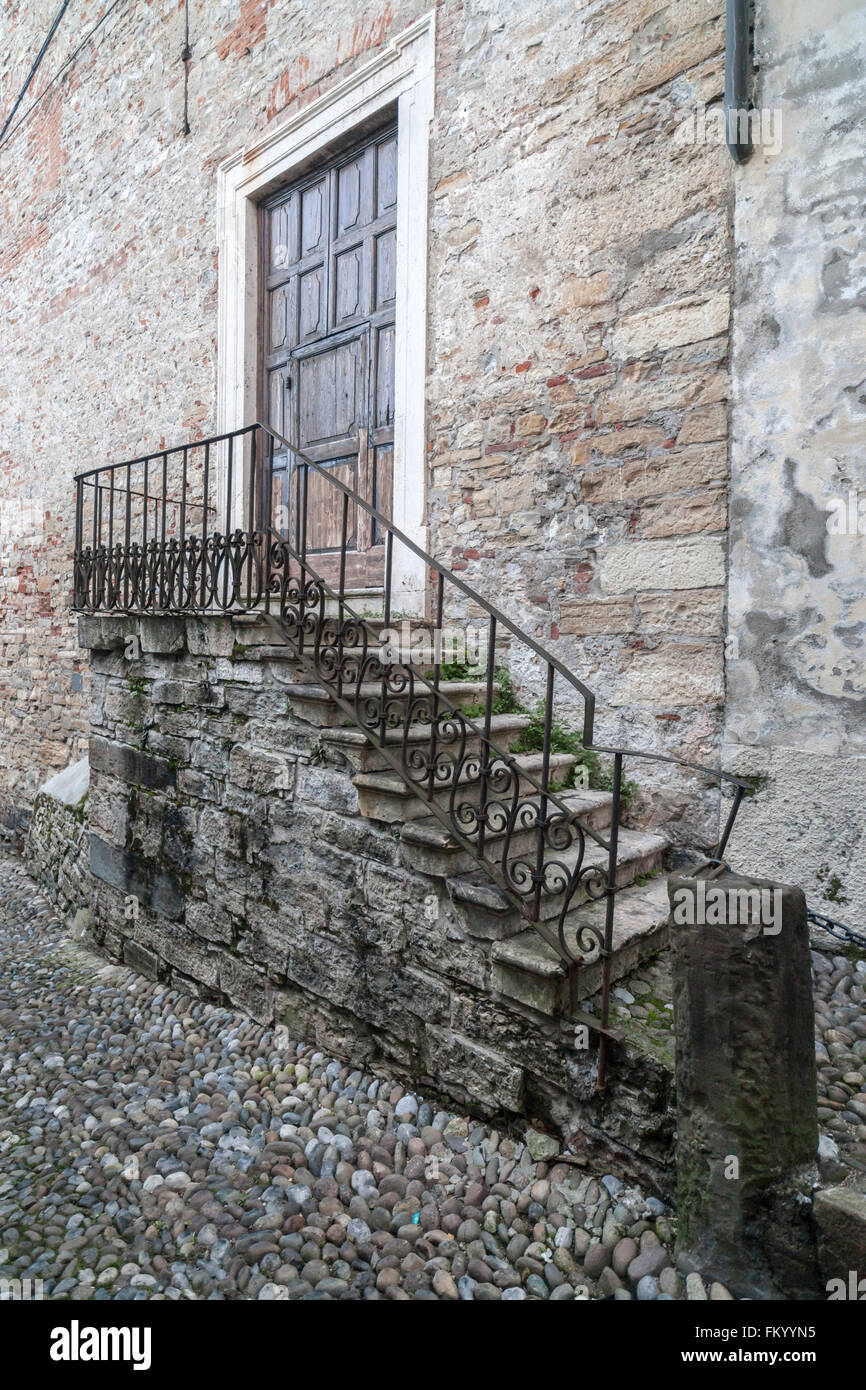 Door with stairs hi-res stock photography and images - Alamy