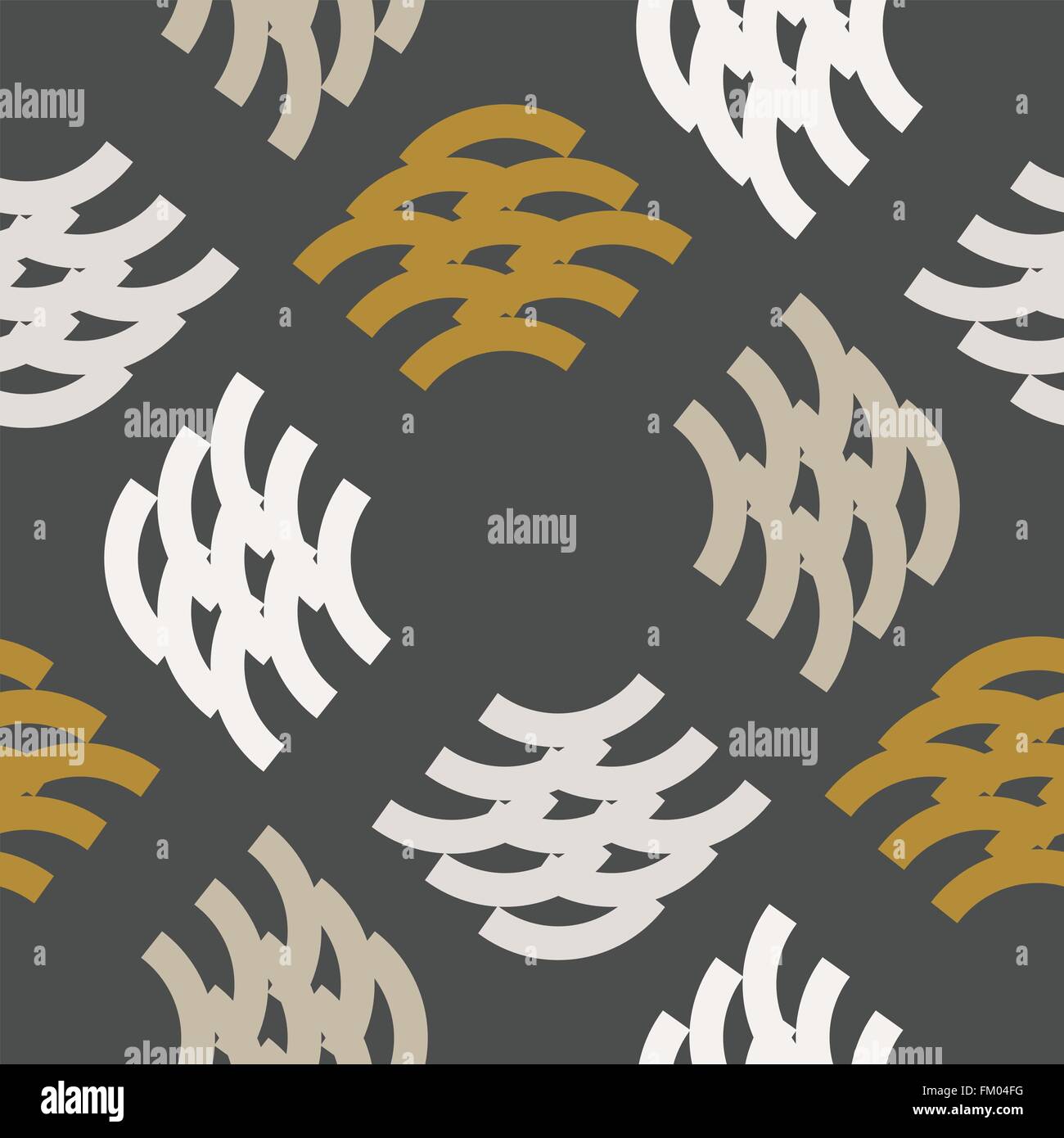 Seamless colorful abstract pattern repetitive shapes dark background hi ...