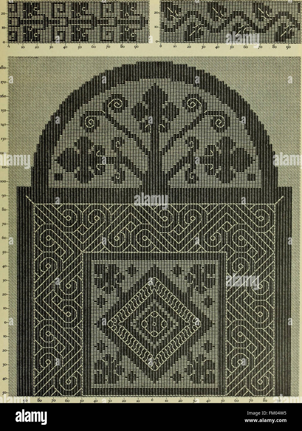 'Motifs de Broderie Copte' (1880) presents designs for Coptic embroidery, offering intricate ...