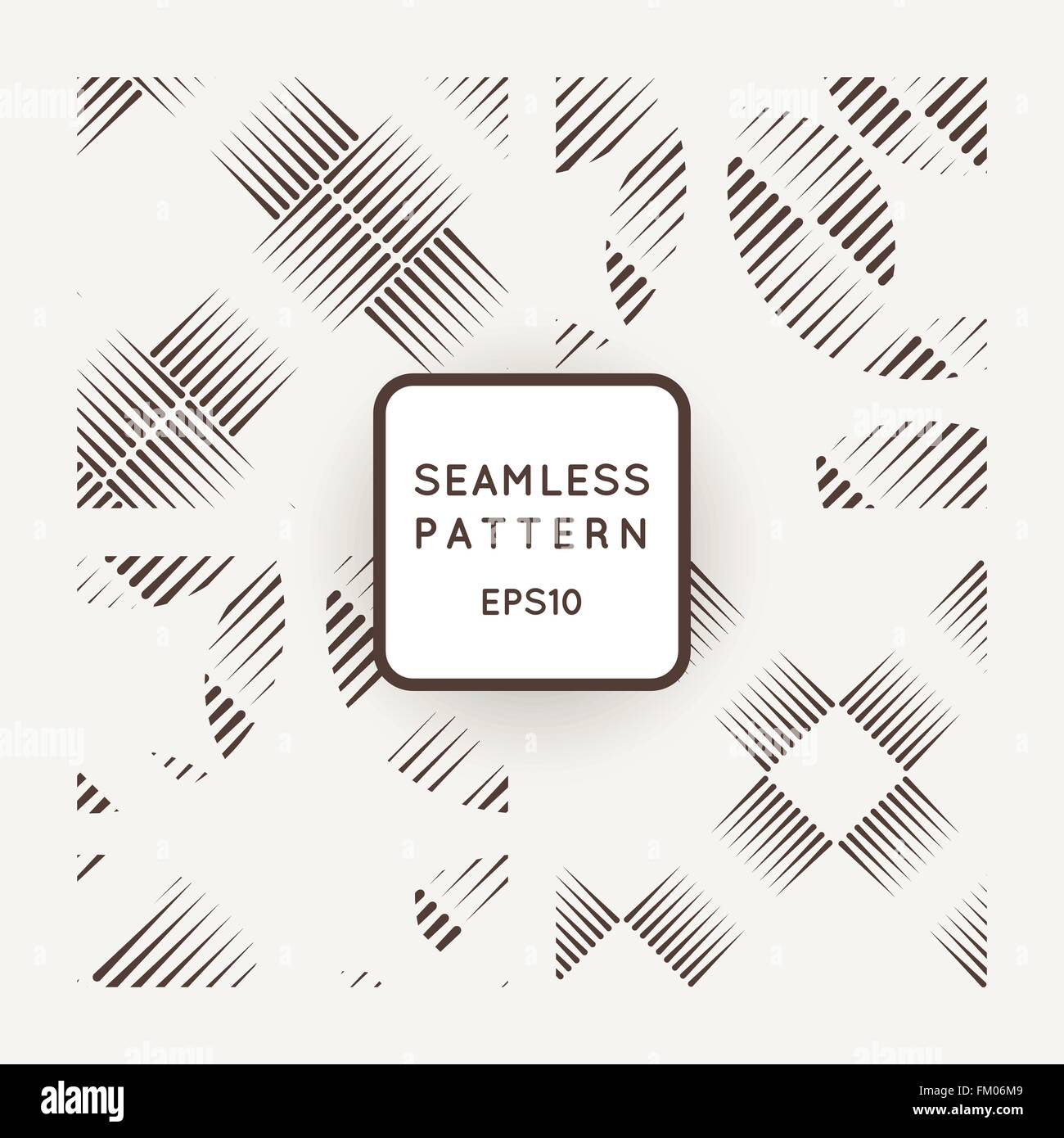 Vector set of seamless geometric patterns of lines in the style of ...