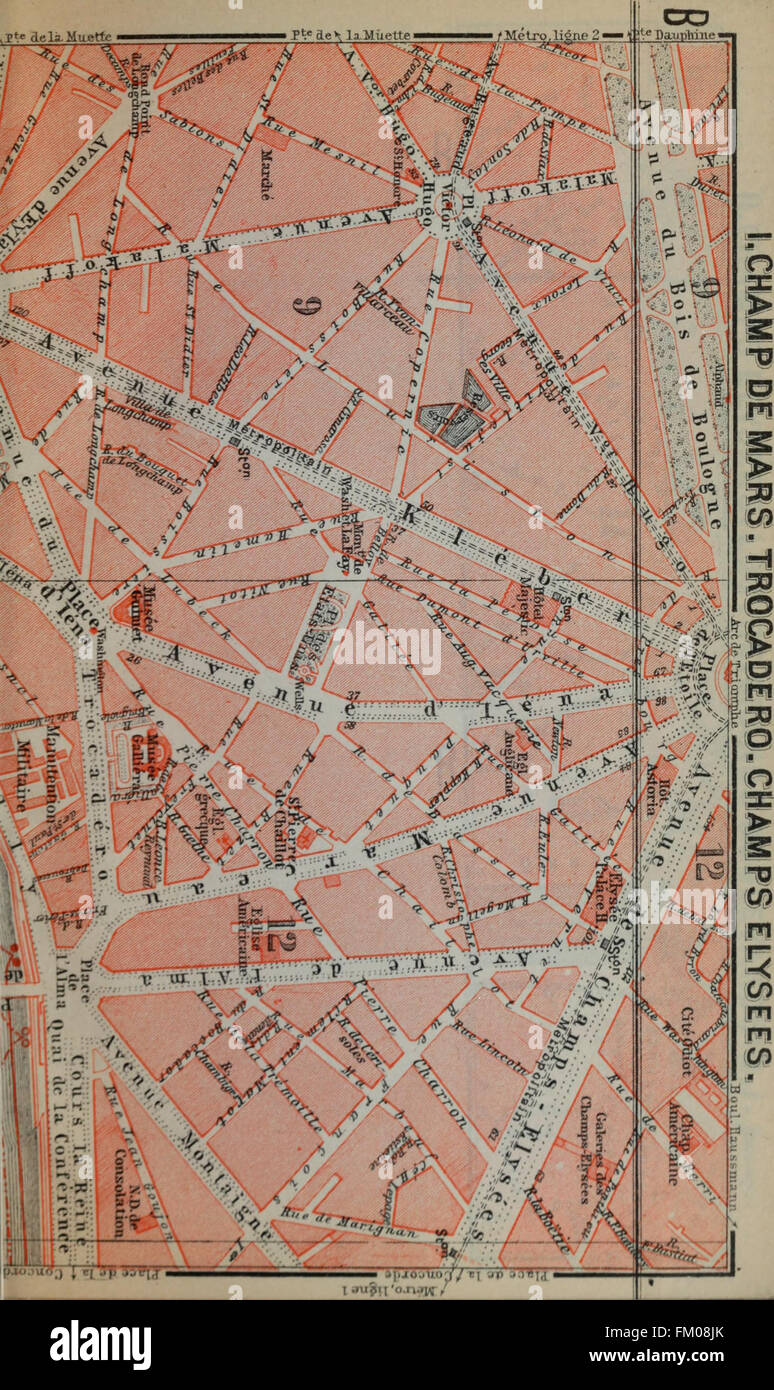 'Paris and Environs' (1913) is a travel guide detailing routes from ...