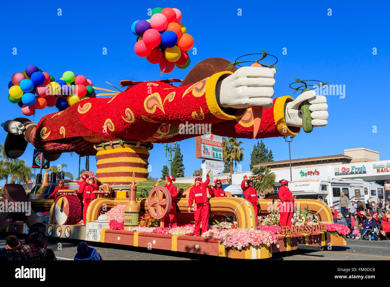 Pasadena, California, USA - January 1, 2016: Superb Tournament of the ...