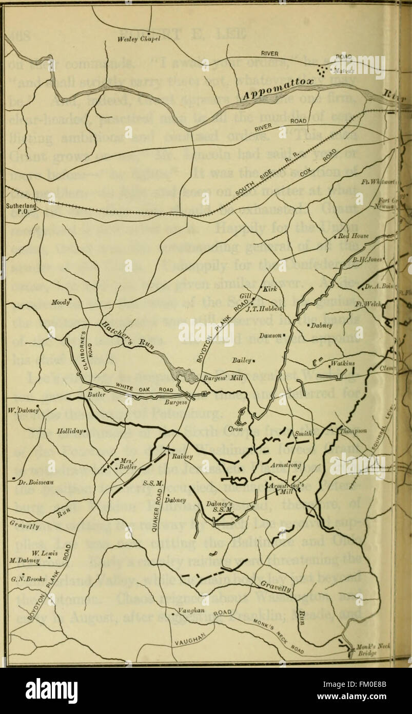 Robert lee map hi-res stock photography and images - Alamy
