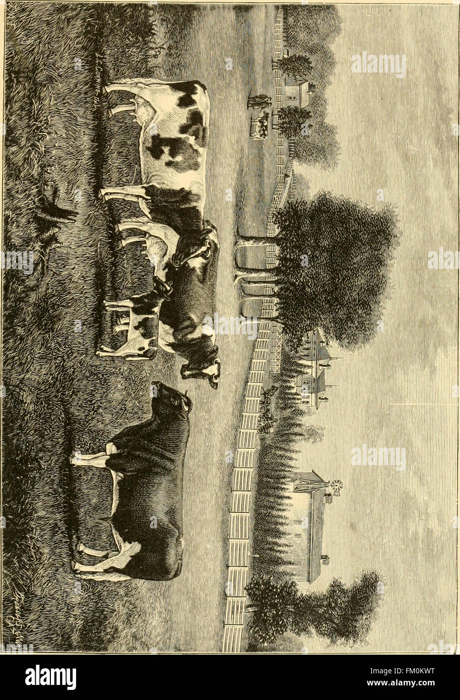 This 1887 work discusses livestock breeds and the principles of ...