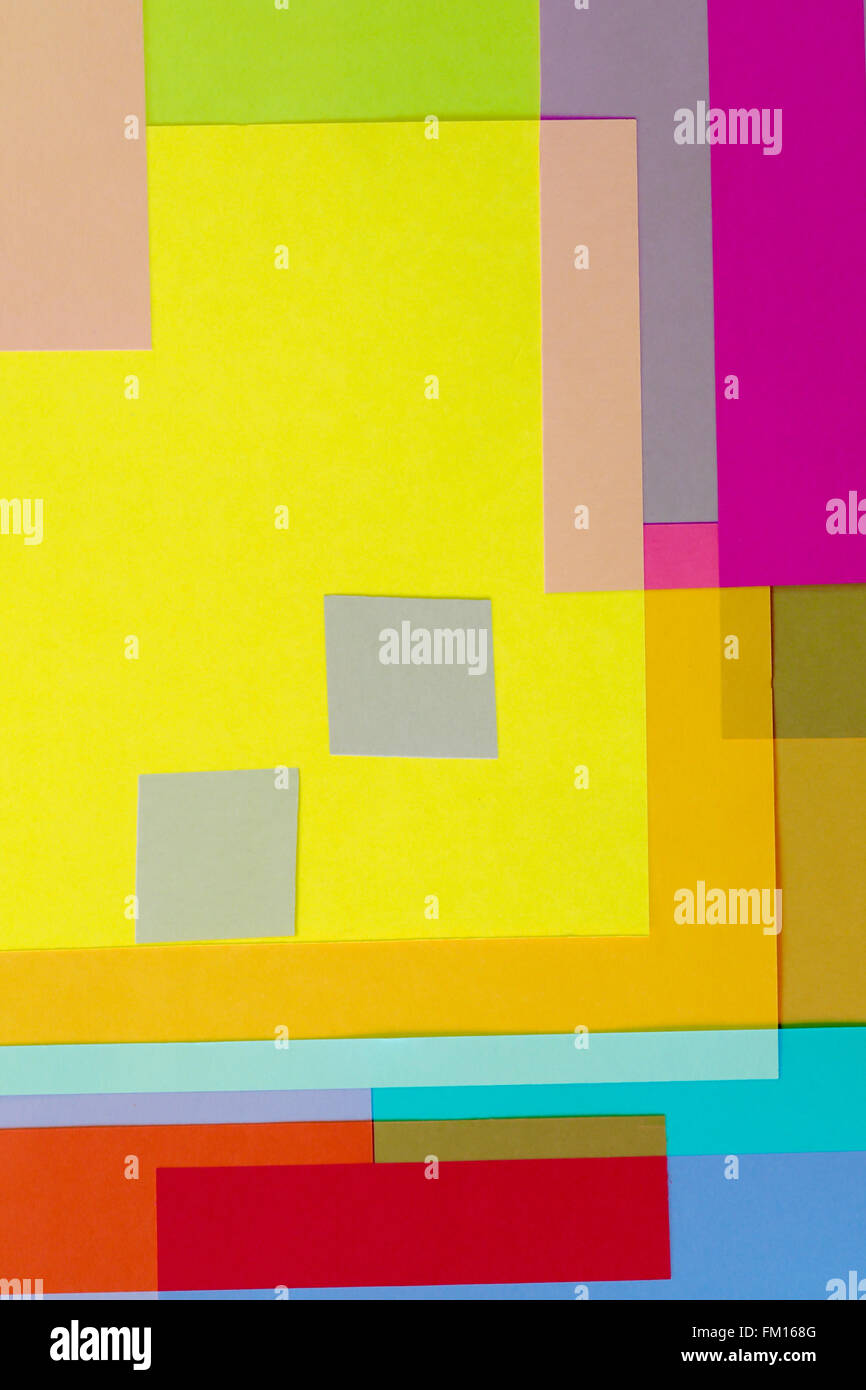 Cut Colored Paper 12 Stock Photo - Alamy