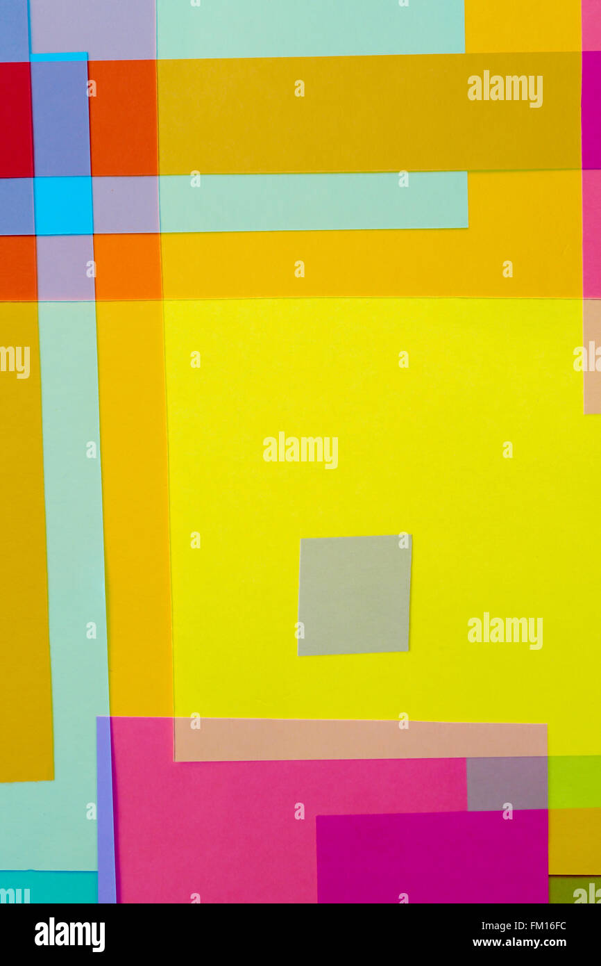 Cut Colored Paper 13 Stock Photo - Alamy