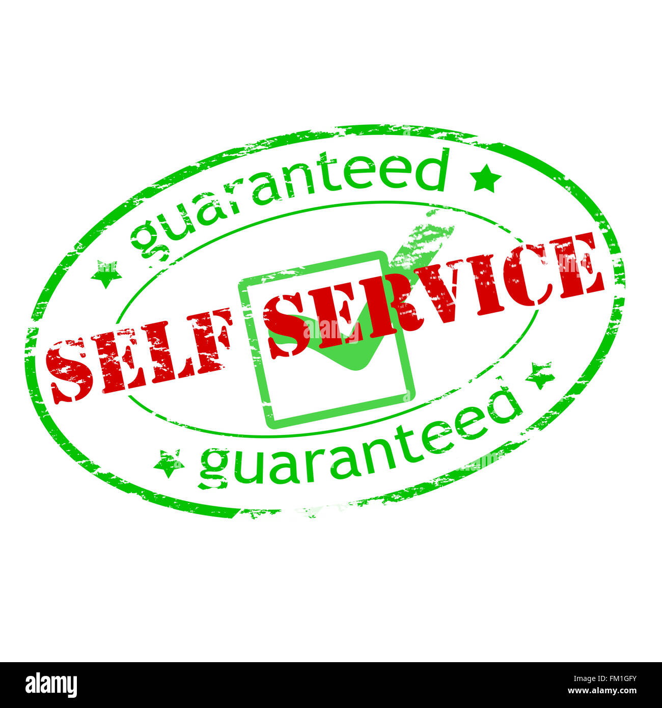 Rubber stamp with text self service inside, vector illustration Stock ...