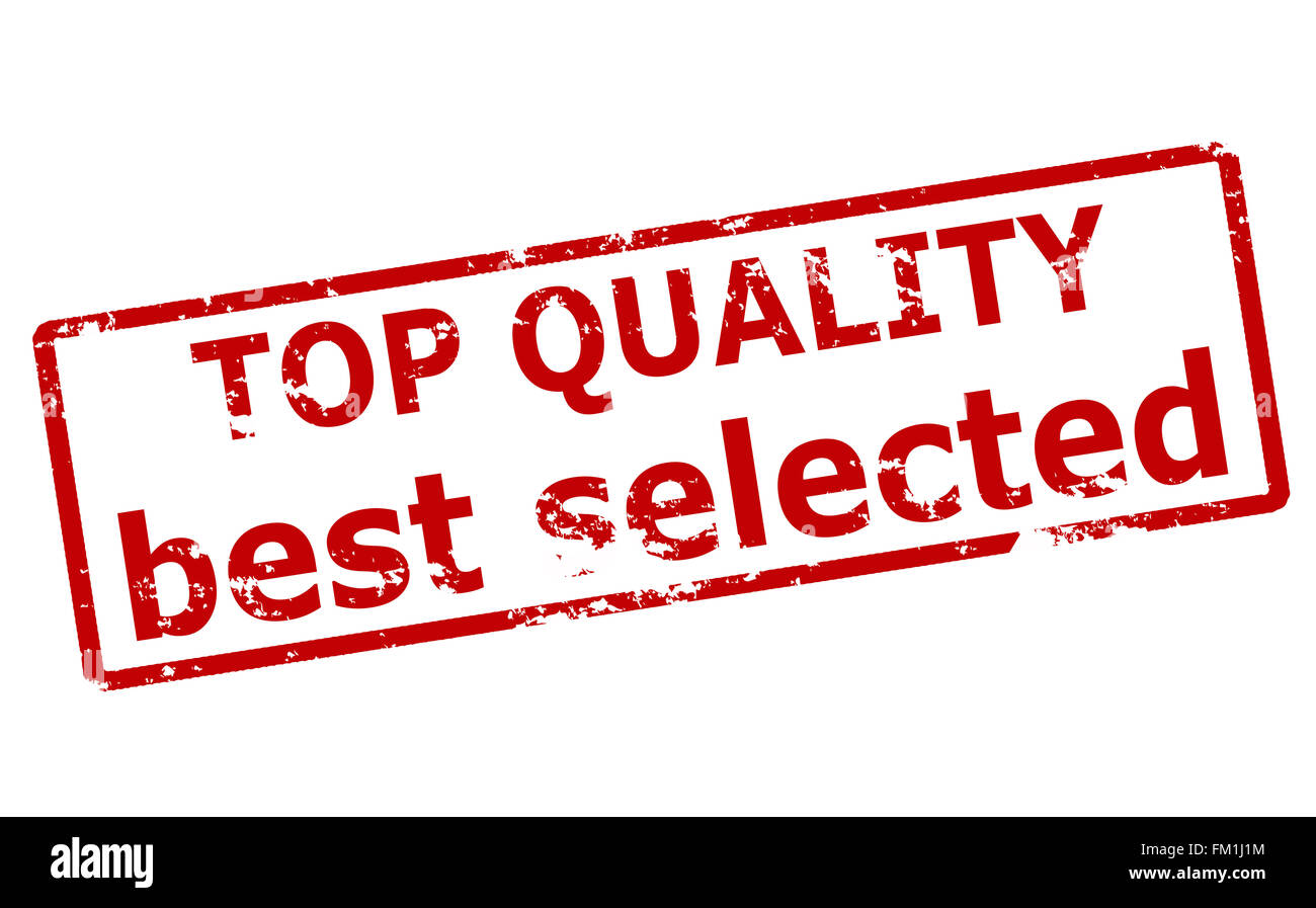 Rubber stamp with text top quality inside, vector illustration Stock ...