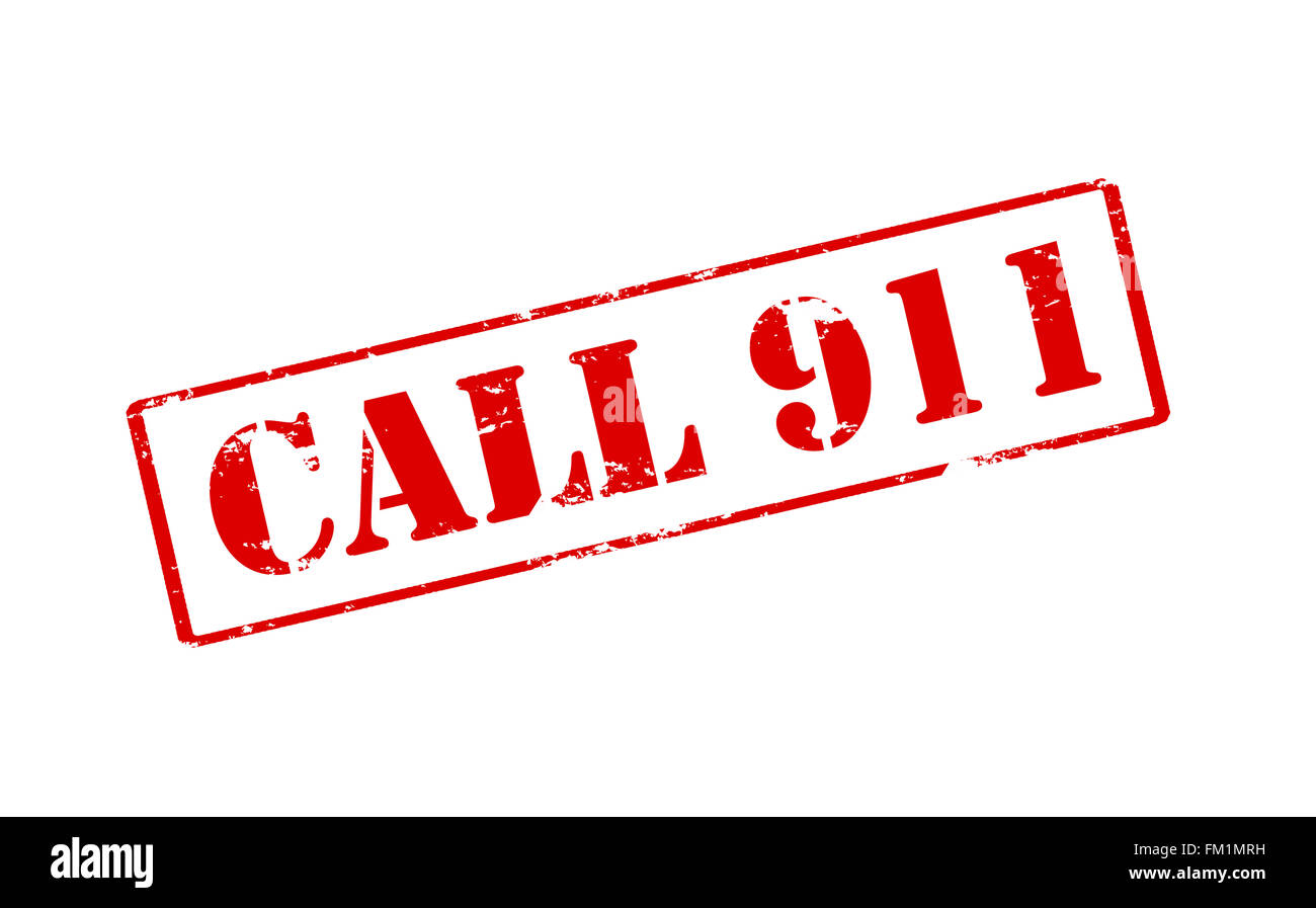 Rubber stamp with text call nine one one inside, vector illustration ...