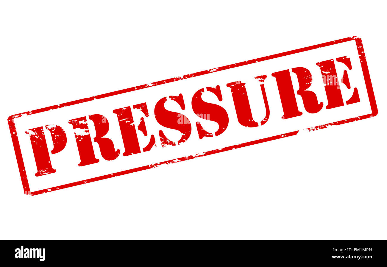 Rubber stamp with word pressure inside, vector illustration Stock Photo ...