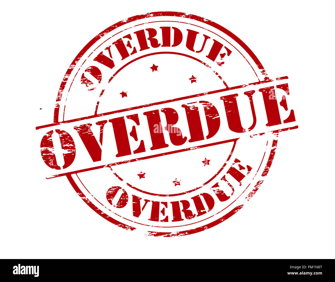 Rubber stamp with word overdue inside, vector illustration Stock Photo ...