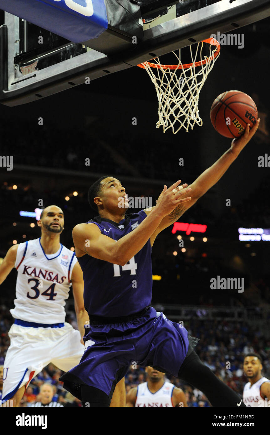 Kansas City, Missouri, USA. 10th Mar, 2016. Kansas State Wildcats ...