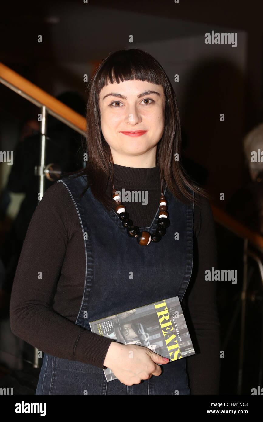 Manchester, UK. 10th March, 2016. Writer Lara Williams at the Whitworth ...