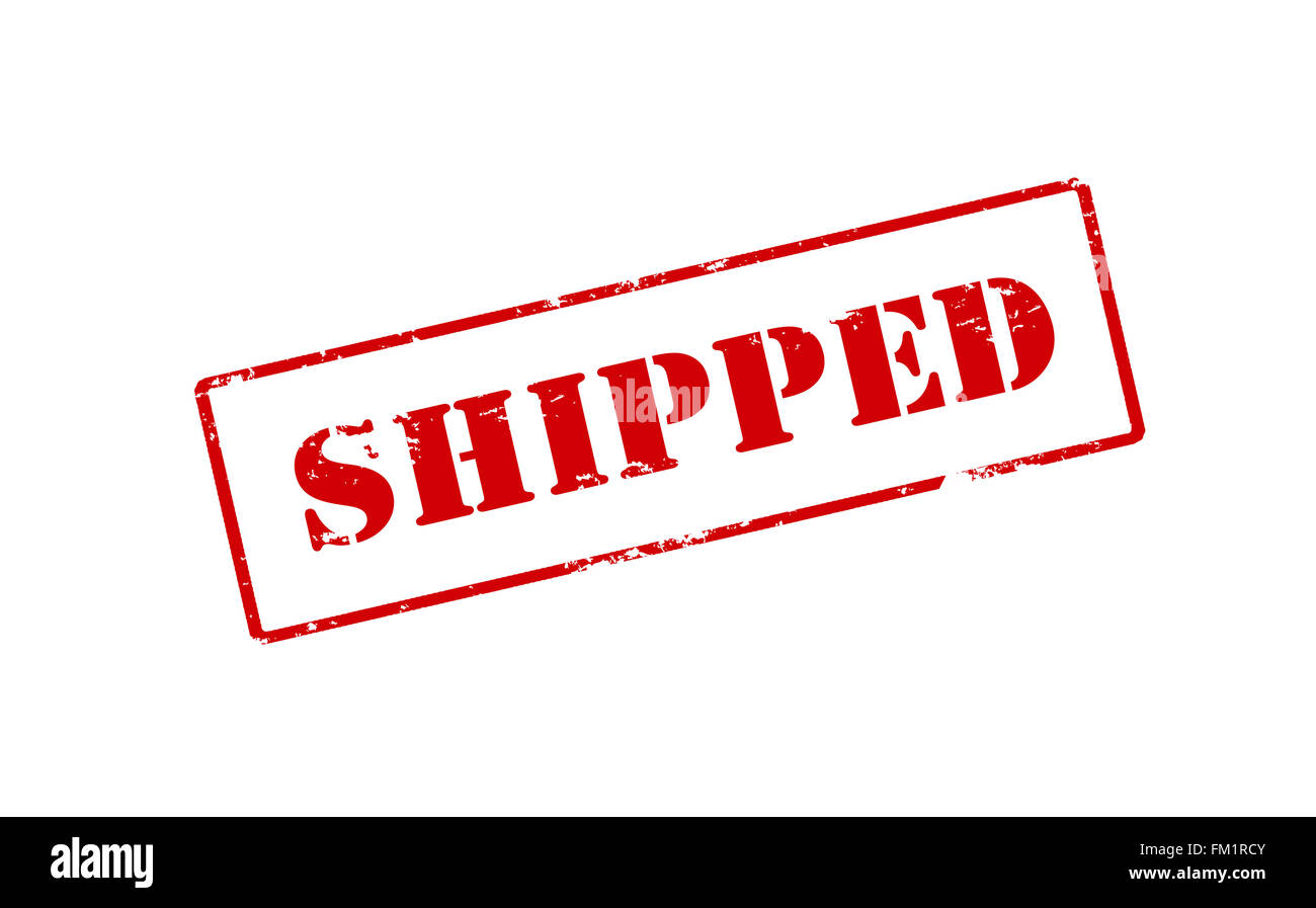 Shipped word hi-res stock photography and images - Alamy