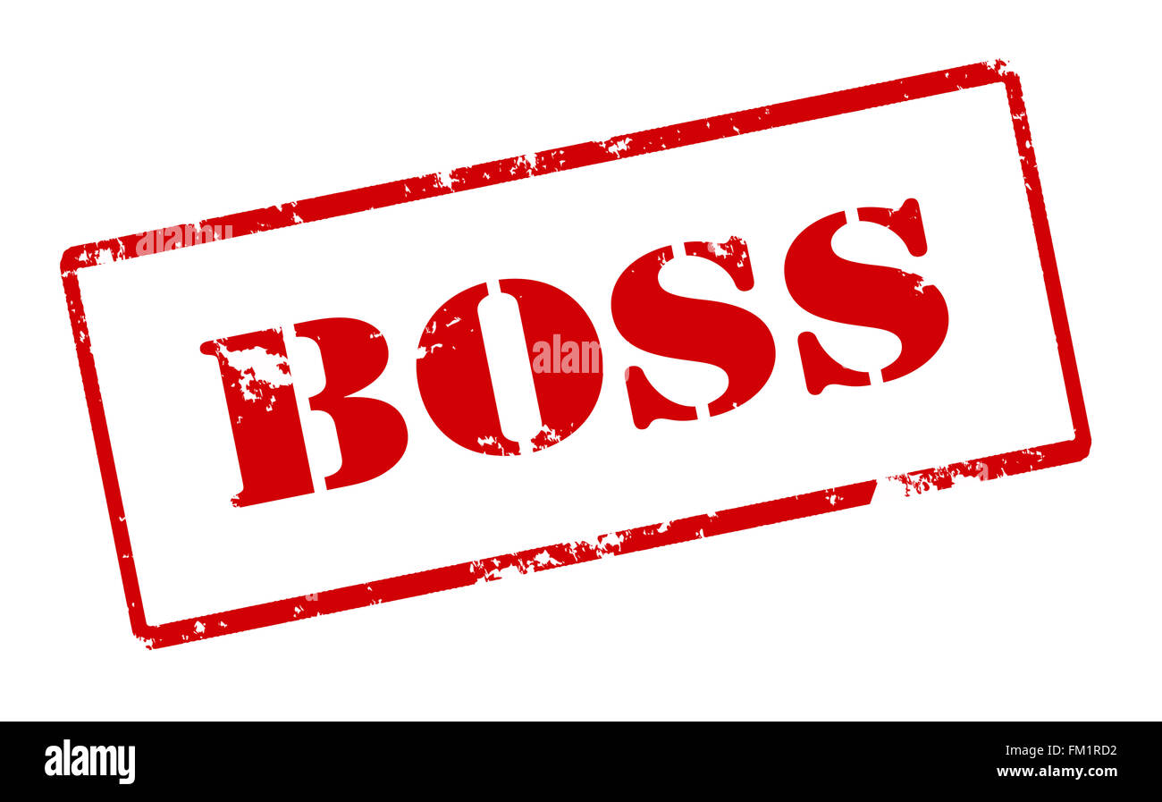 Rubber stamp with word boss inside, vector illustration Stock Photo - Alamy Rubber stamp with word boss inside, vector illustration Stock Photo - Alamy