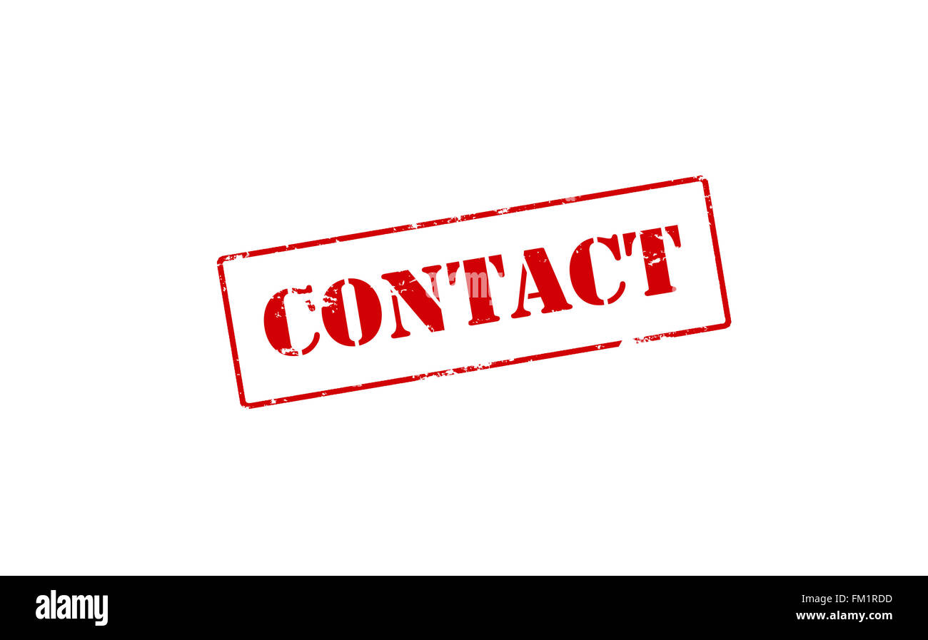 Rubber stamp with word contact inside, vector illustration Stock Photo ...