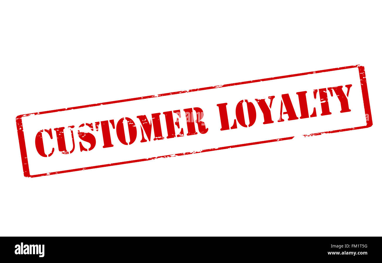 Rubber stamp with text customer loyalty inside, vector illustration ...
