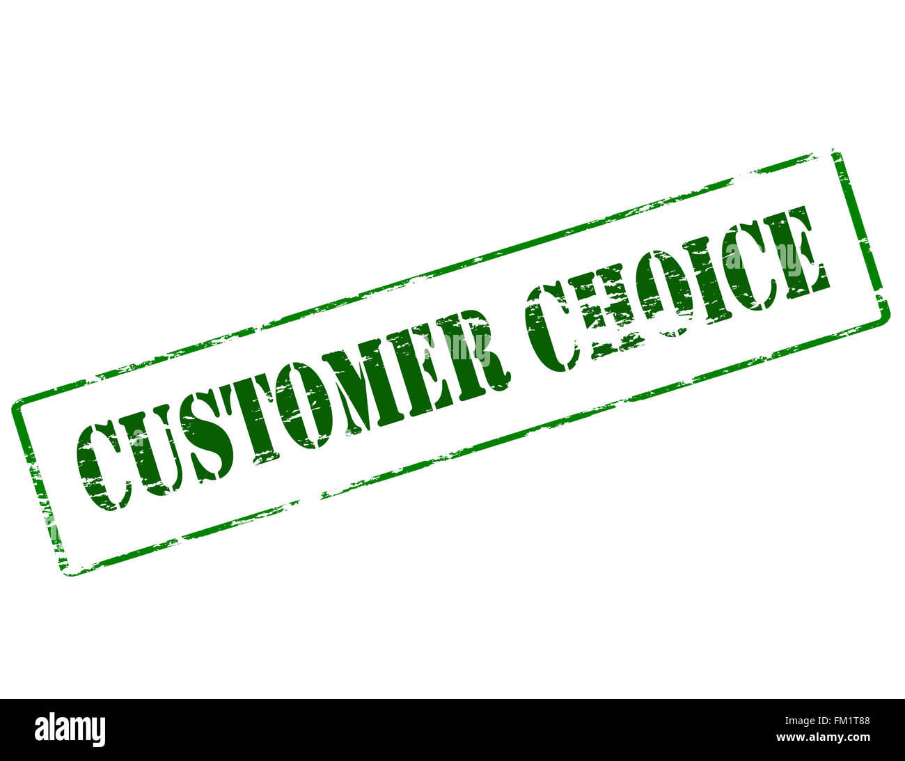 Rubber stamp with text customer choice inside, vector illustration ...