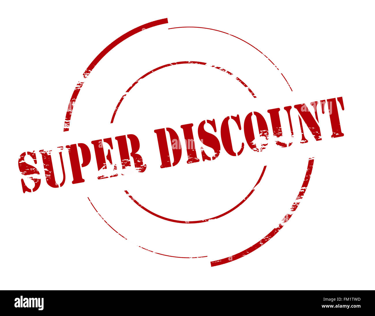Rubber stamp with text super discount inside, vector illustration Stock ...