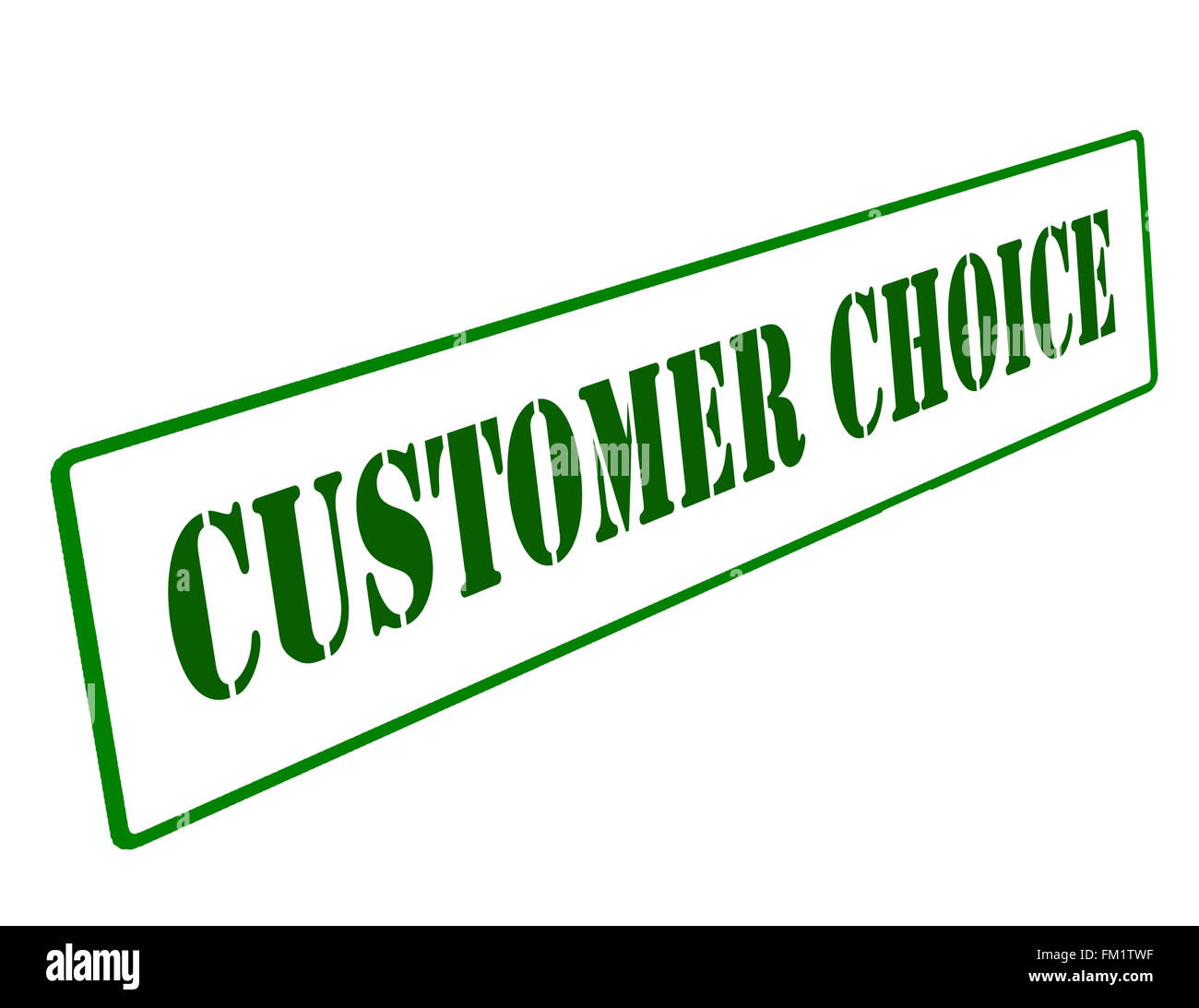 Rubber stamp with text customer choice inside, vector illustration ...