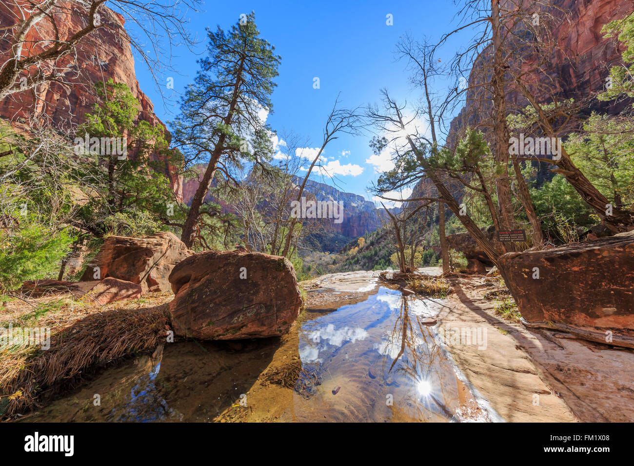 Virgin river bridge zion national hi-res stock photography and images ...