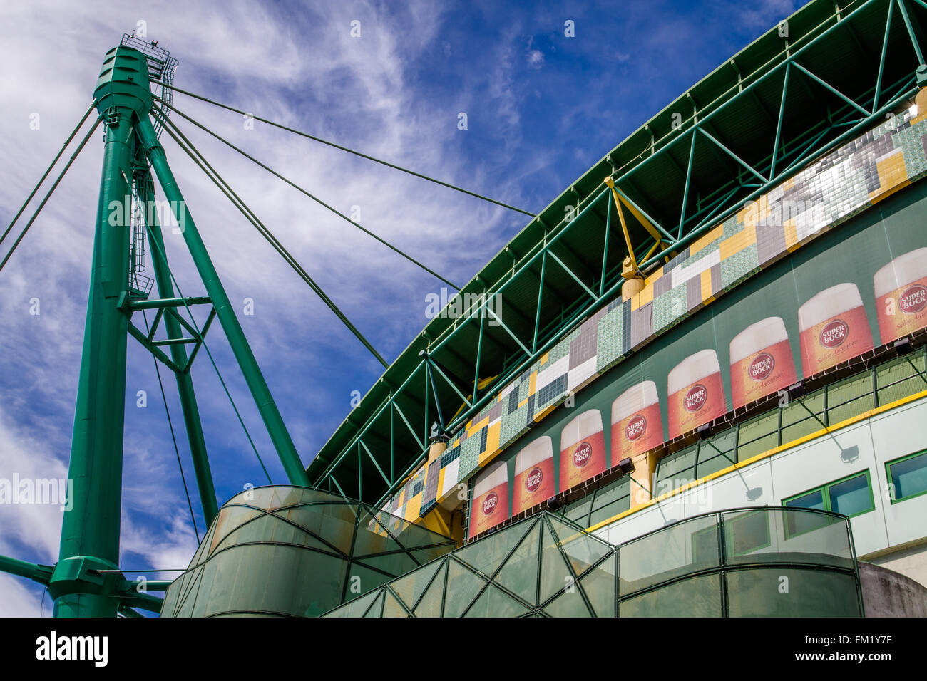 The Estadio Jose Alvalade XXI, the football stadium of Sporting Clube ...