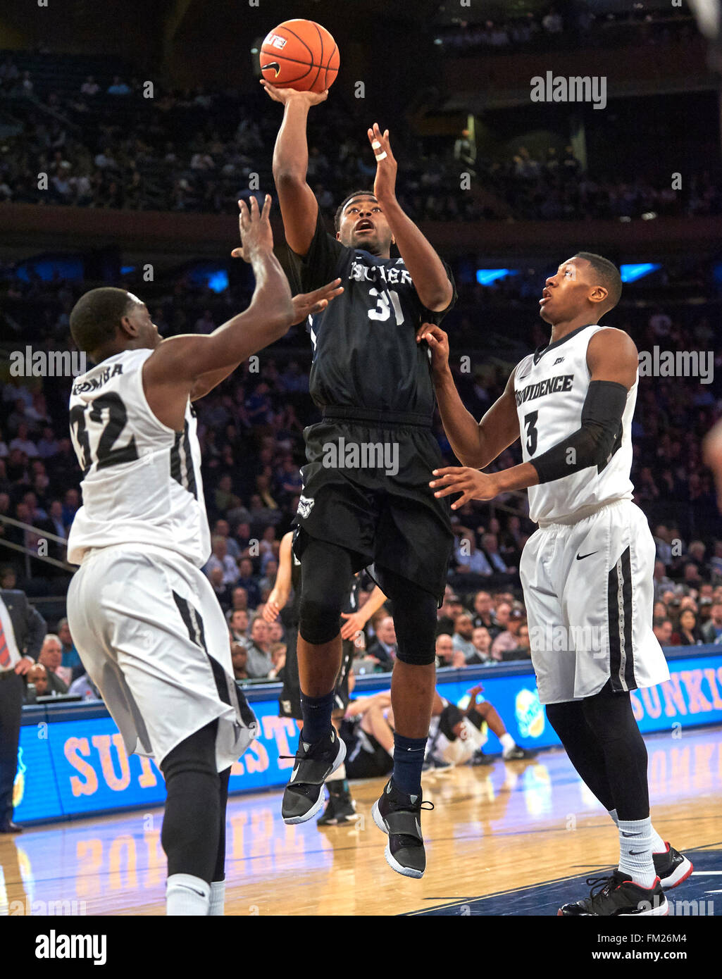 New York, New York, USA. 10th Mar, 2016. Butler's forward Kelan Martin ...