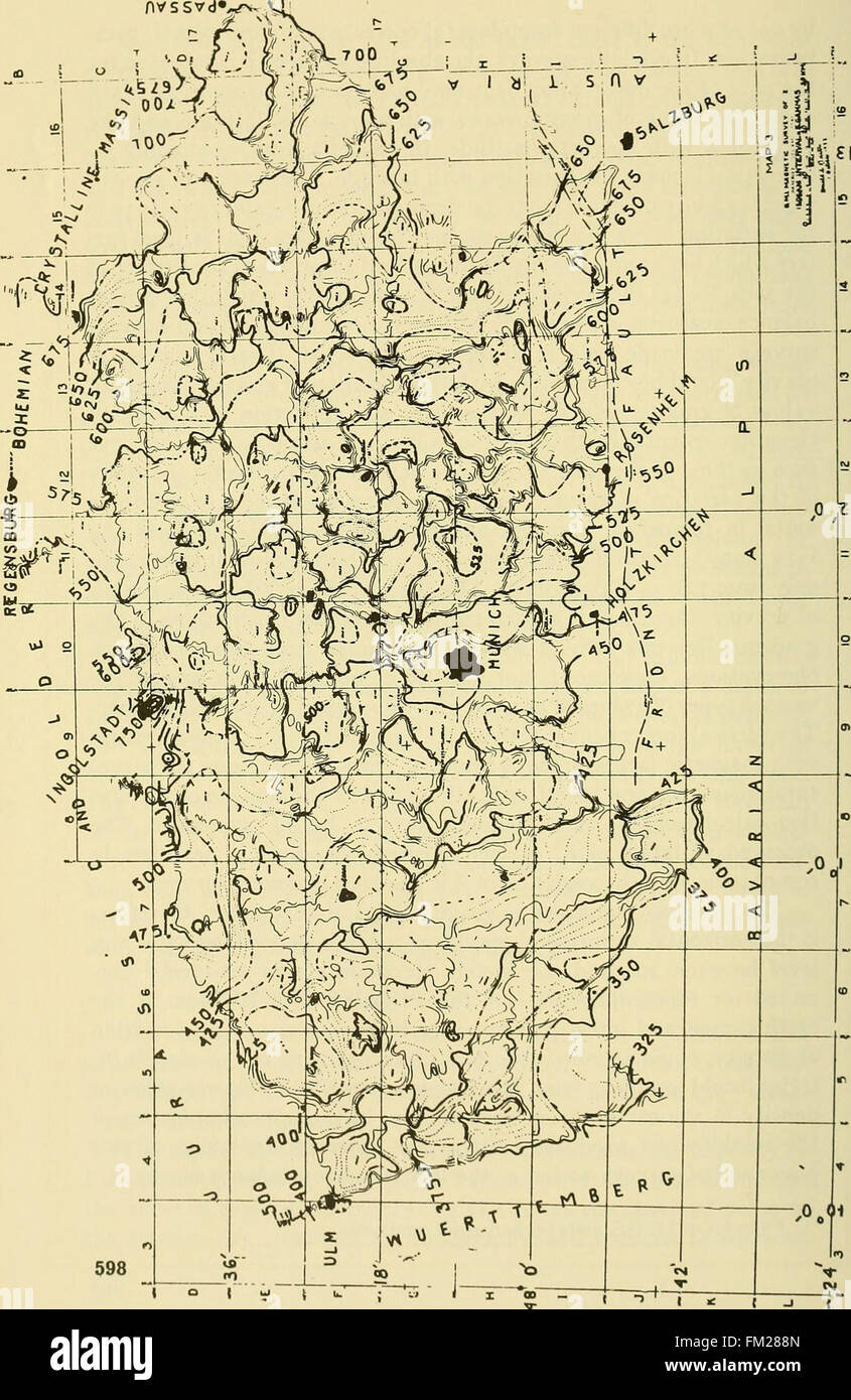 Geophysical map hi-res stock photography and images - Alamy