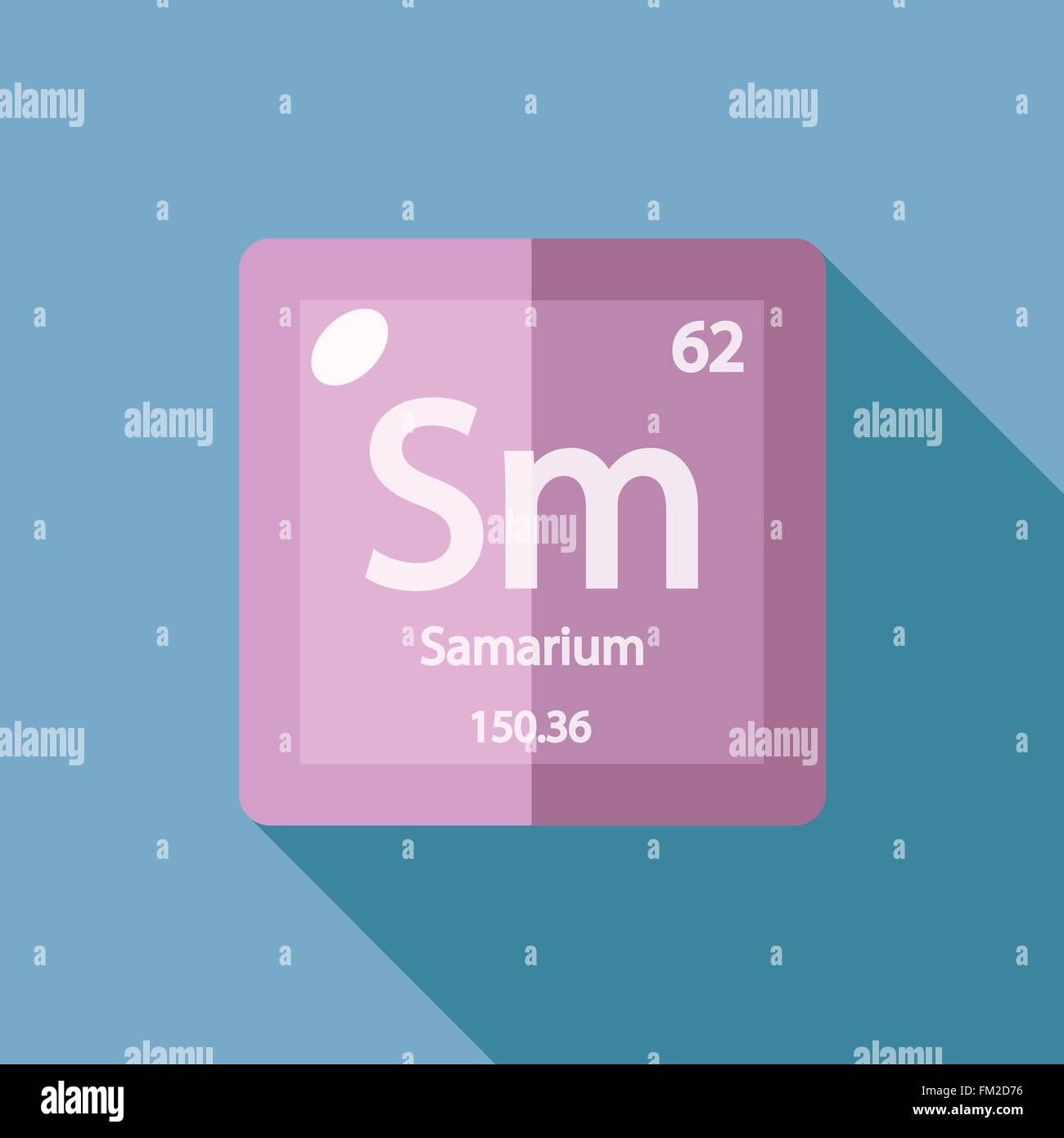 Samarium symbol Stock Vector Images - Alamy