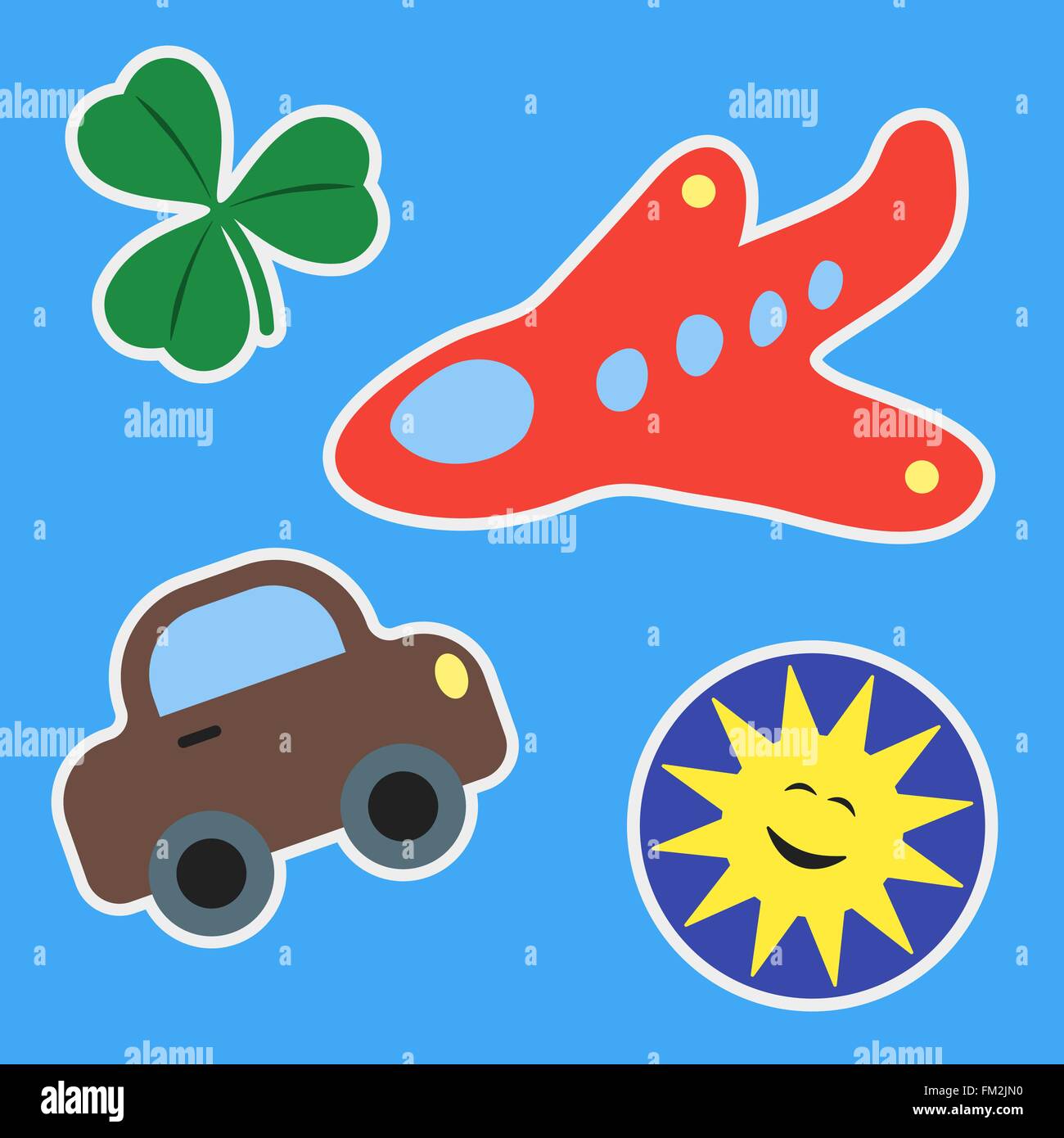 Patches - set for kids Stock Vector Image & Art - Alamy