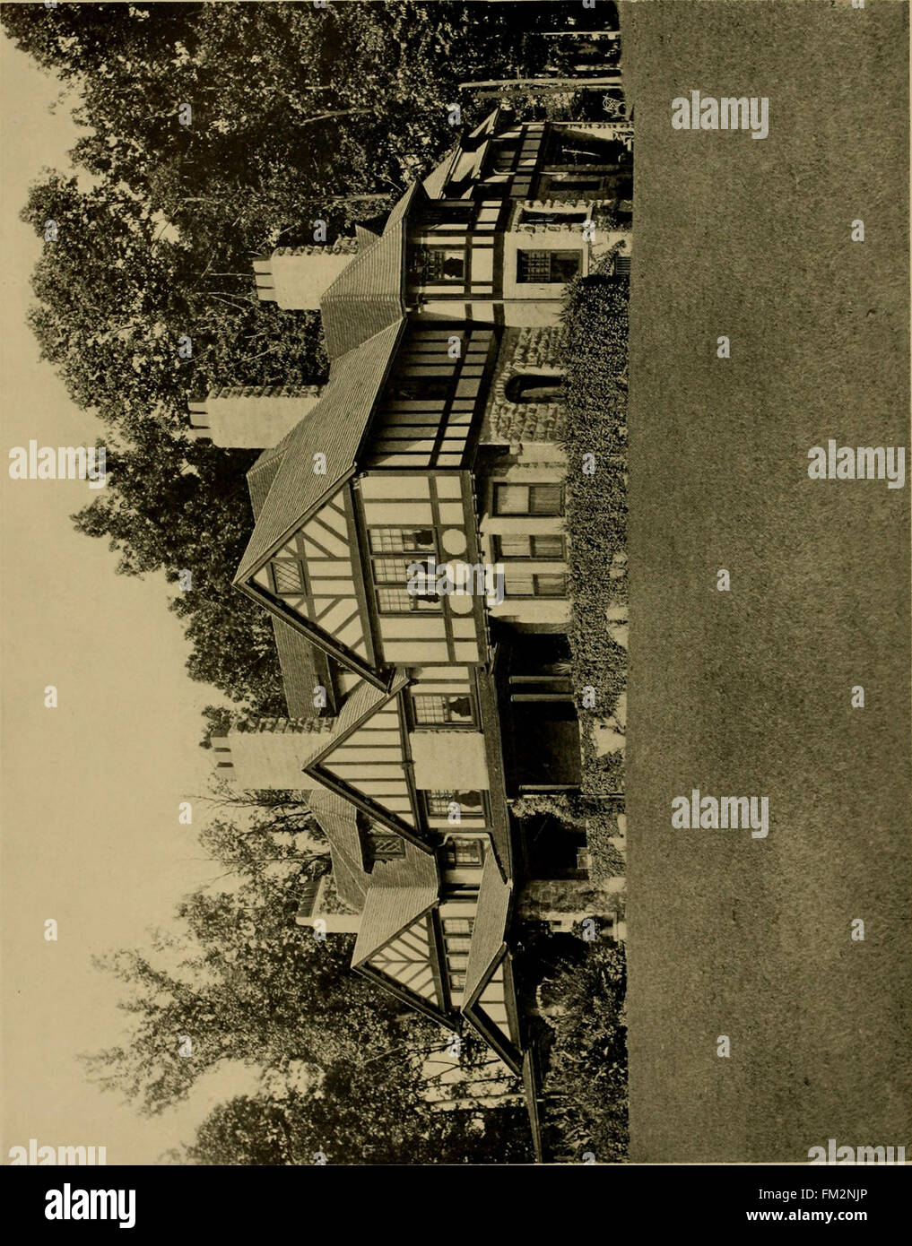 American estates and gardens (1904 Stock Photo - Alamy