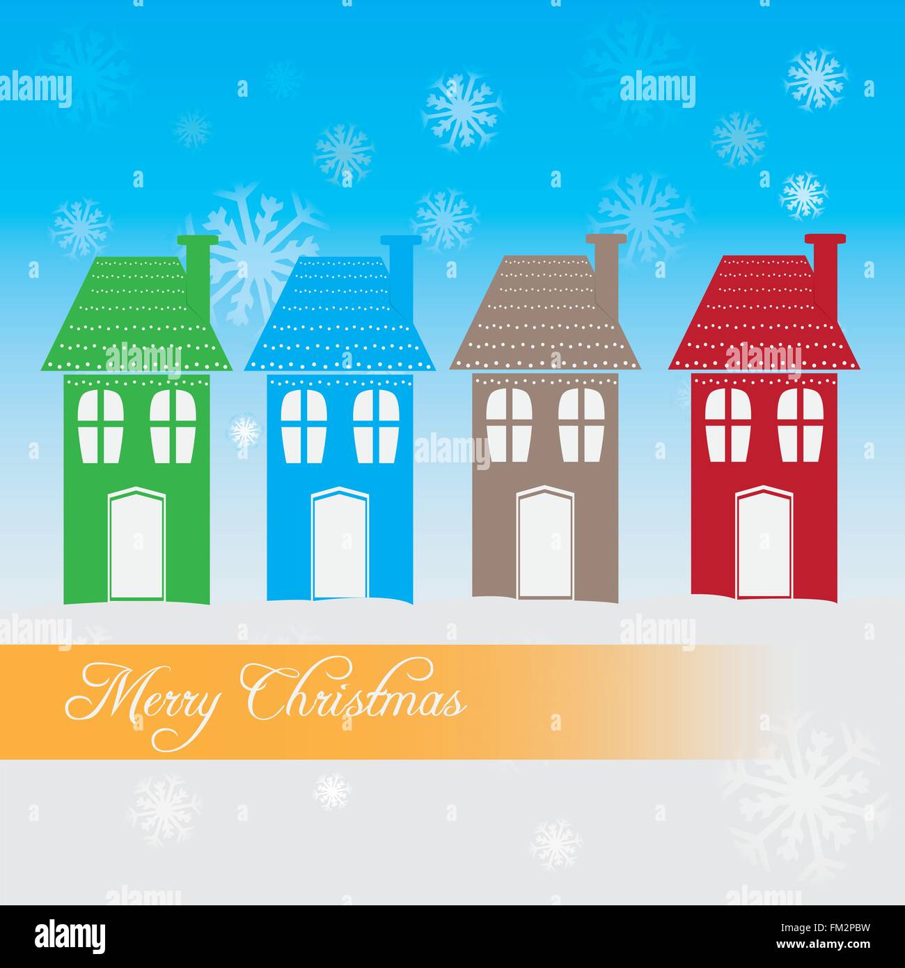 Christmas buildings Stock Vector Images - Alamy