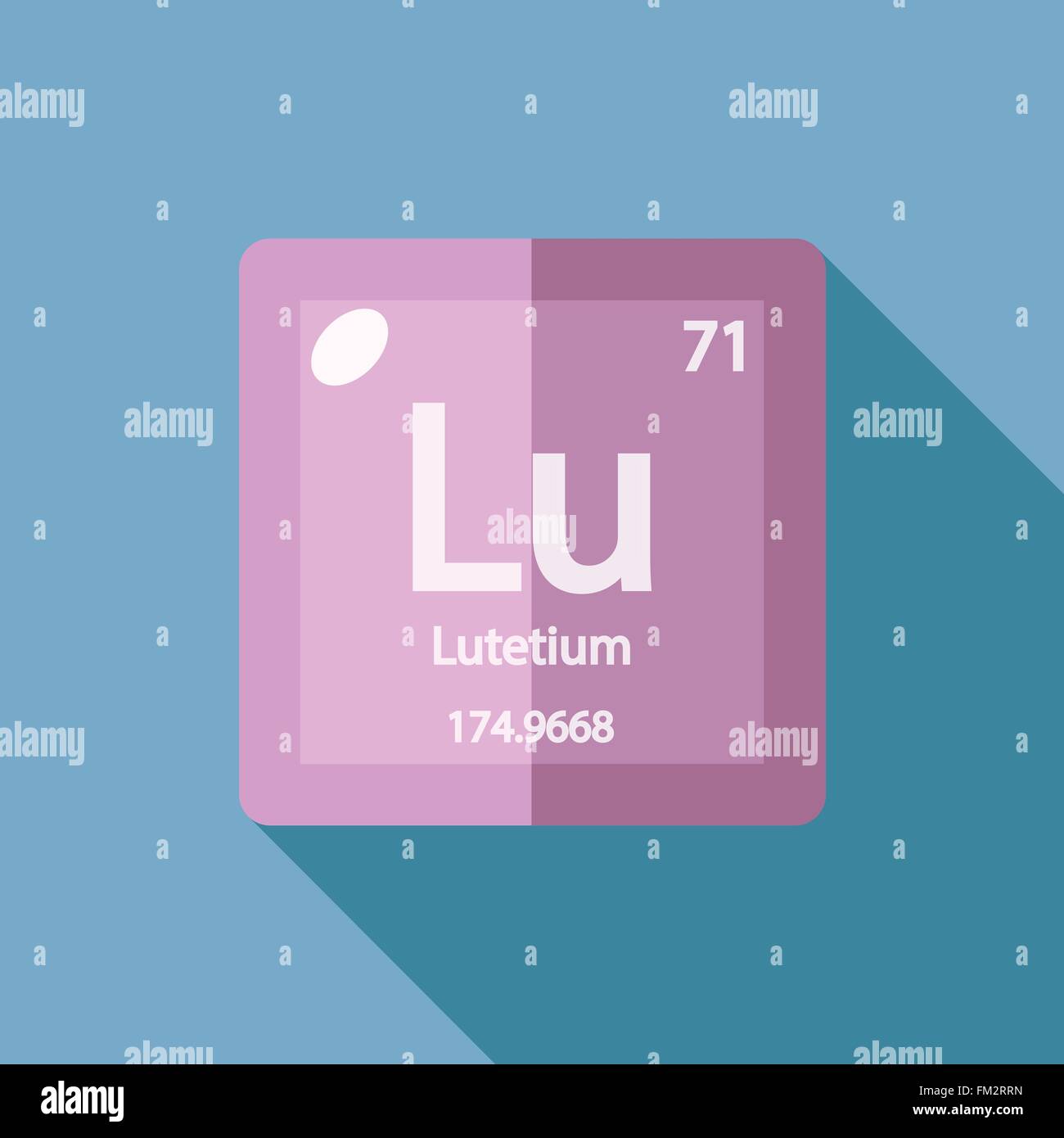 Lu symbol lutetium chemical hi-res stock photography and images - Alamy