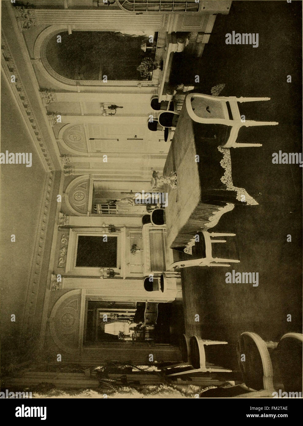 American estates and gardens (1904 Stock Photo - Alamy