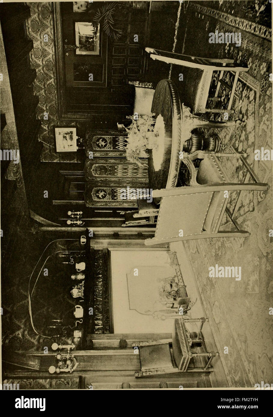 American estates and gardens (1904 Stock Photo - Alamy